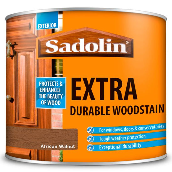 Sadolin Extra African Walnut – Rich Dark Woodstain for Superior ...