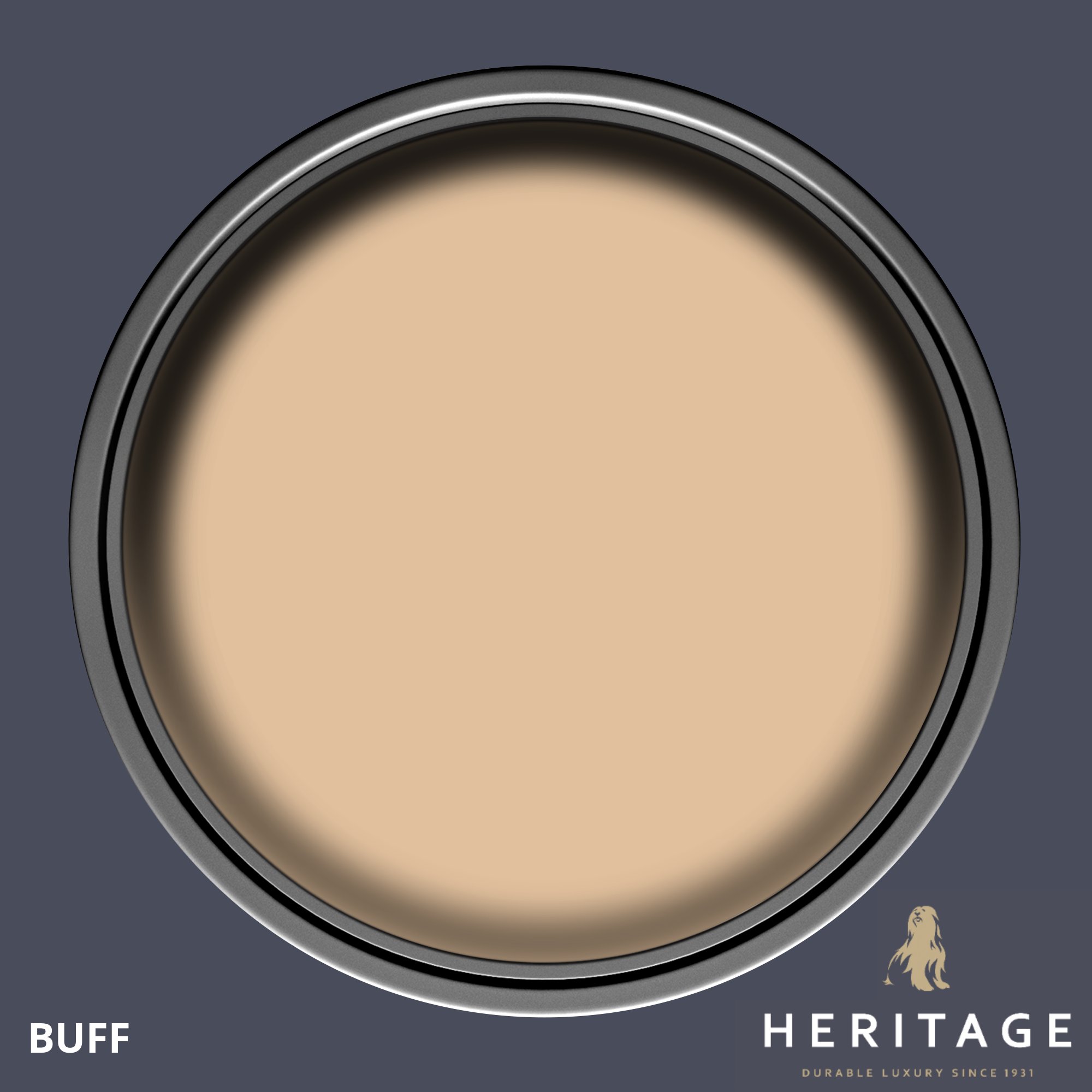 Buff – Dulux Heritage Velvet Matt Paint (125ml–5L) | LDM Direct