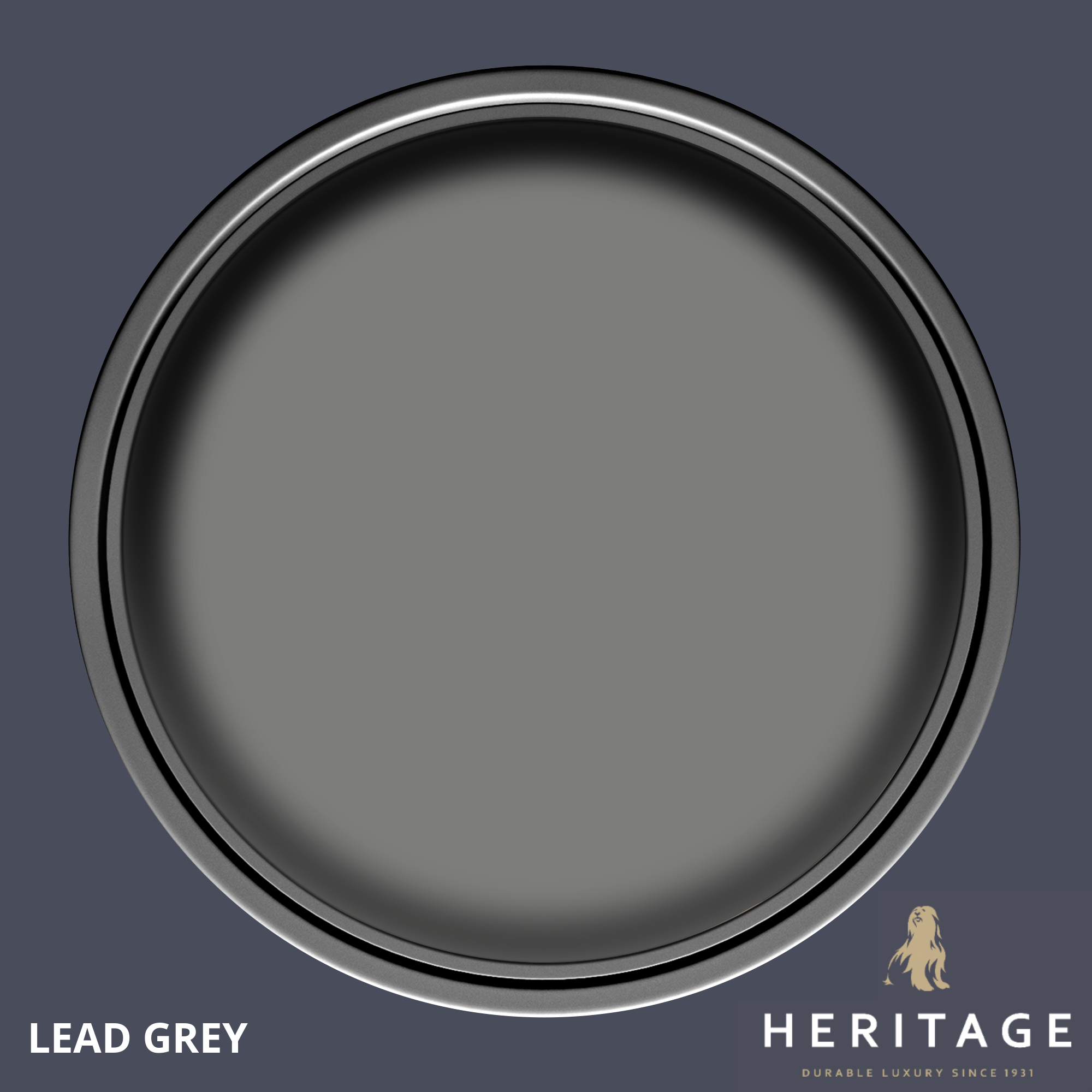 Dulux Heritage Velvet Matt Lead Grey – LDM Direct