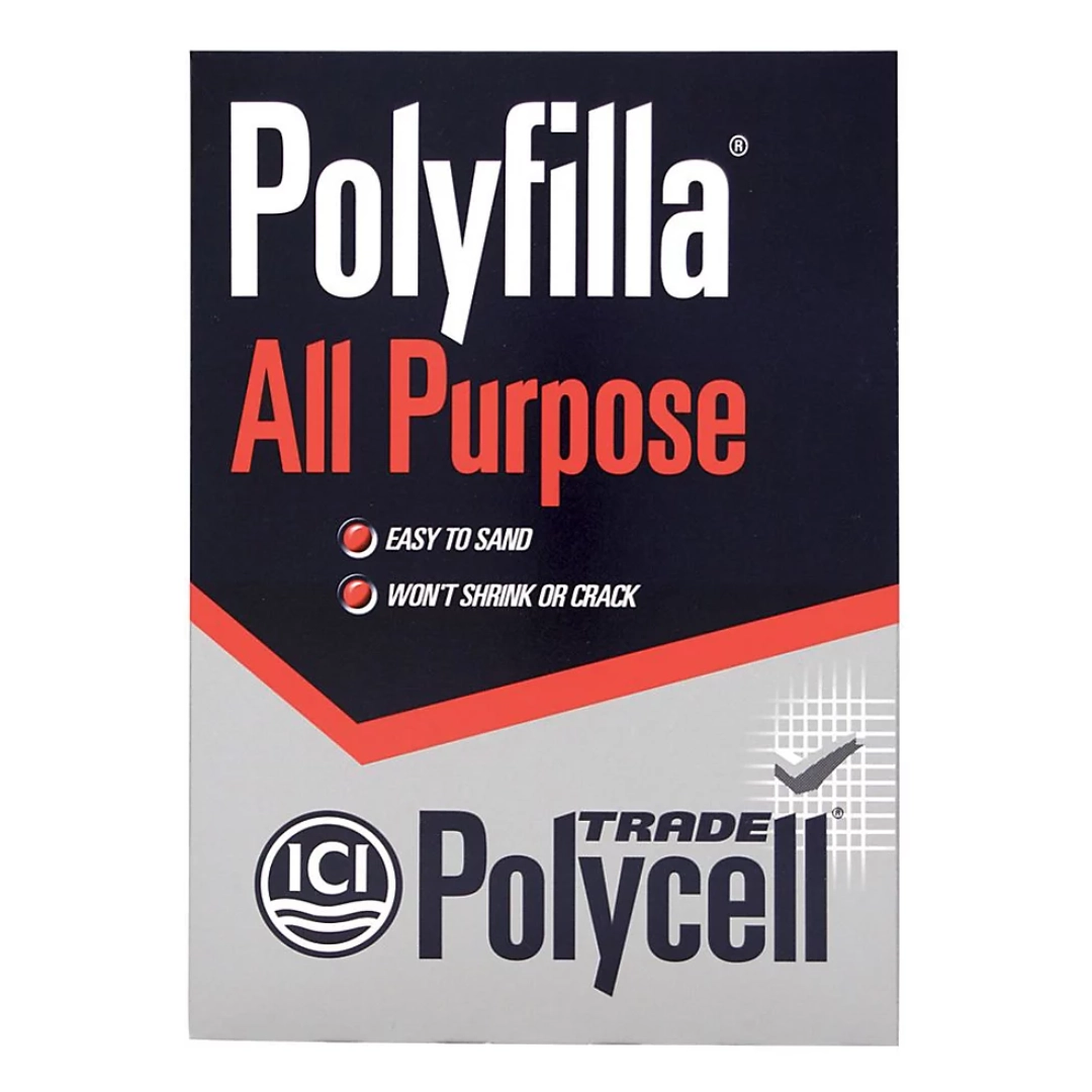 Polycell Trade Polyfilla All Purpose 2Kg – Professional Filler for ...