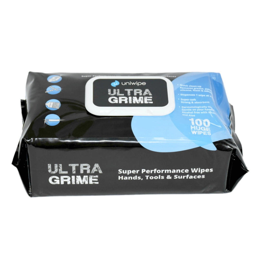 Uniwipe Ultra Grime Wipes 100 Pack – Heavy-Duty Cleaning Wipes for ...